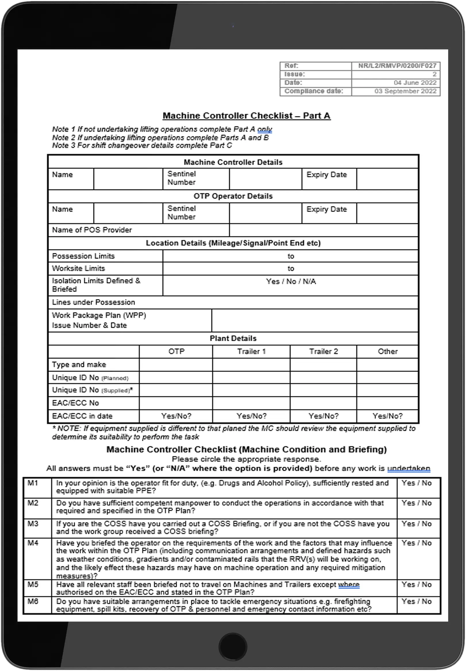 Home - Switched On App - The Paperless Site Solution
